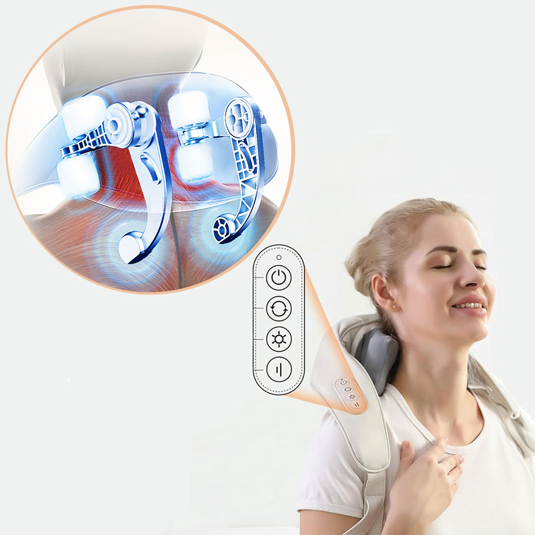 MASSAGER PRO | Облекчете болката във врата и отпуснете мускулите мигновено